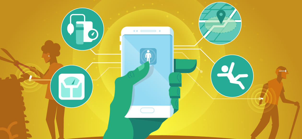 Turning Smartphones Into Remote Monitoring Devices for Older Adults