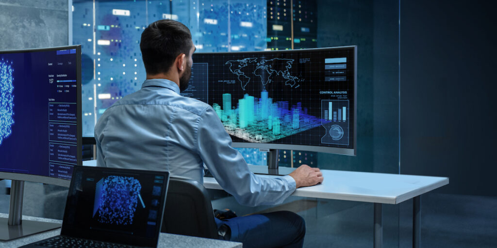 Empower your command center workstation with advanced desktop monitors ...