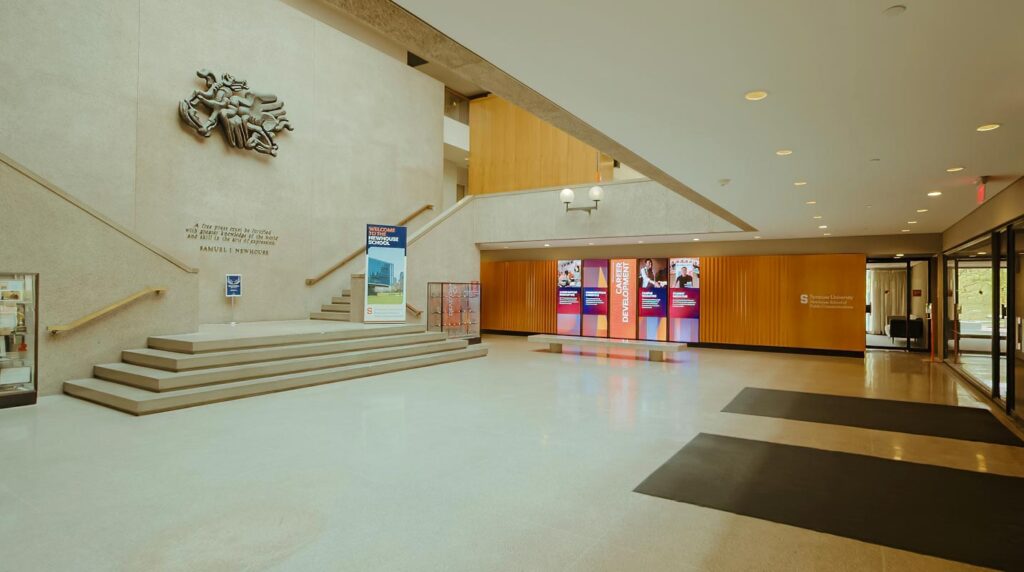 The Wall brings digital excellence to Syracuse University - Samsung ...