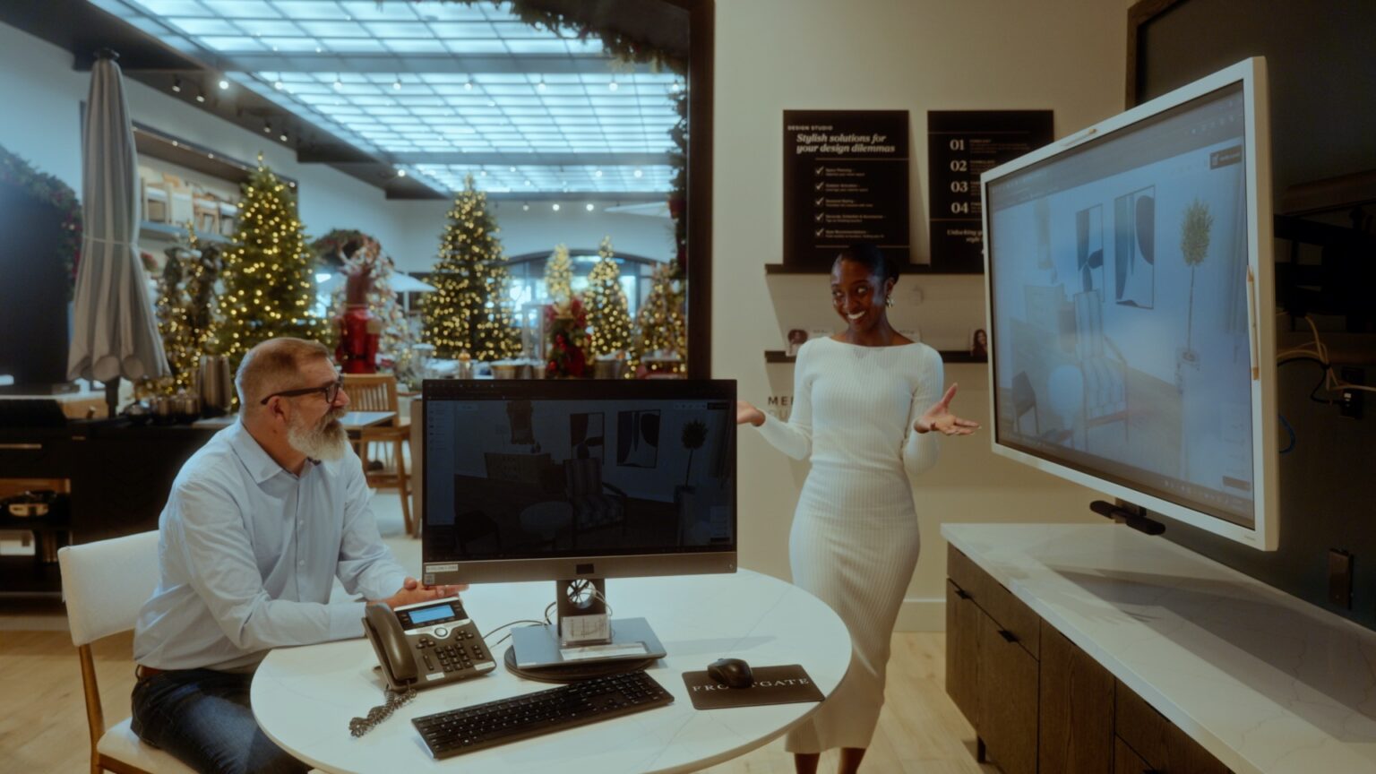 Frontgate brings visual designs to life with Samsung Interactive ...